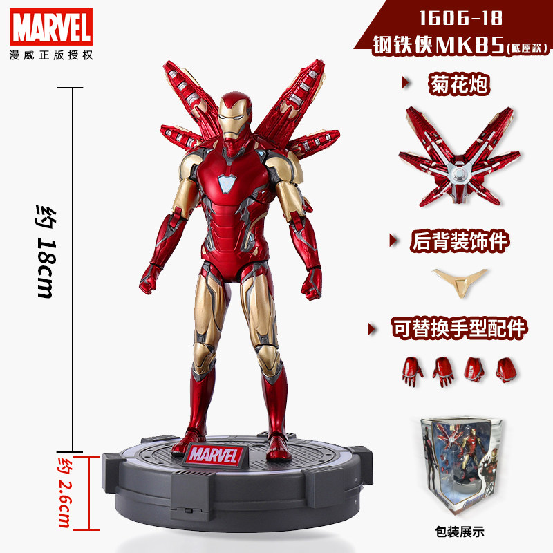 MORSTORM Carton Toy Iron Man Hand MK85 MK3 Puppet Avengers Avengers ...