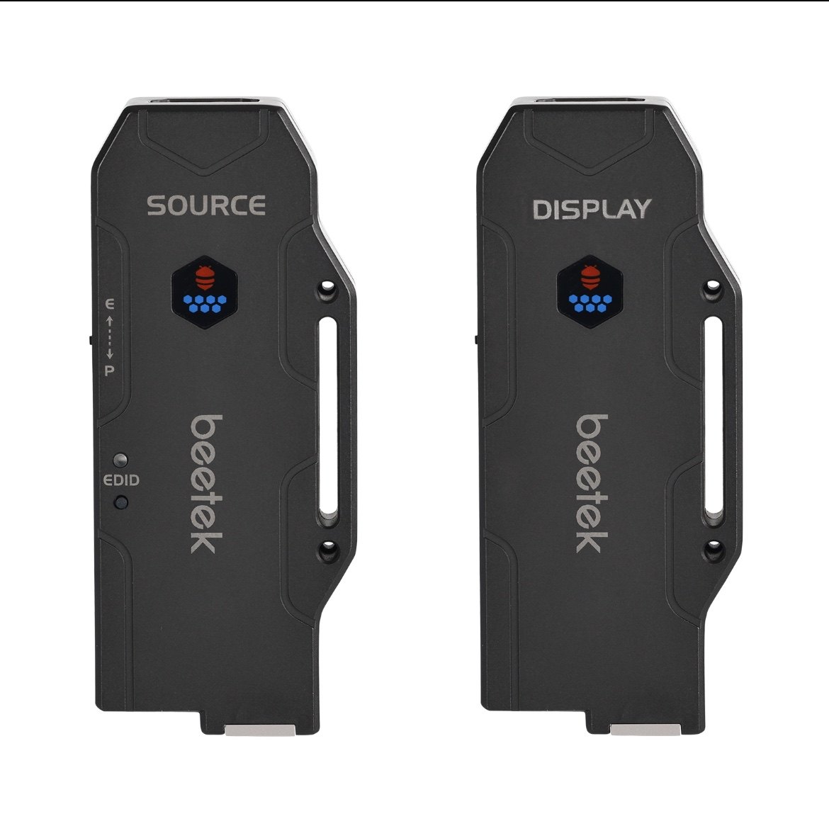 小蜜蜂beetek光纤收发器M1-110GH一芯多模HDMI2.0光纤延长器