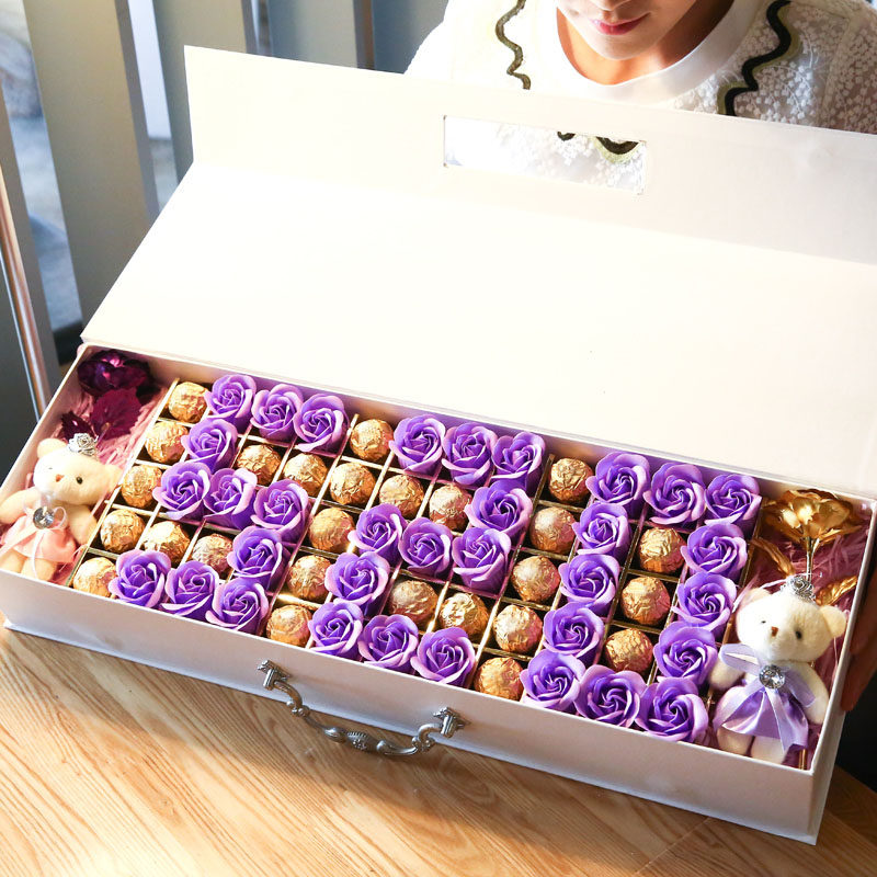 Dove chocolate gift box for girlfriend girl Christmas candy romantic ...