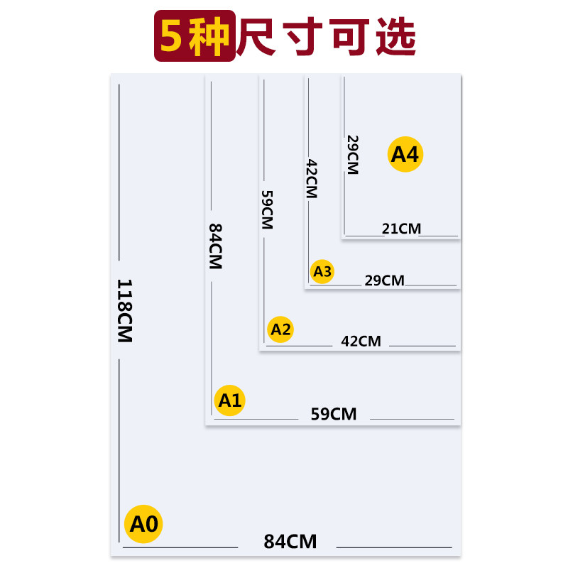 [USD 11.53] Optimal engineering drawing paper A0 A1 A2 A3 A4 drawing ...