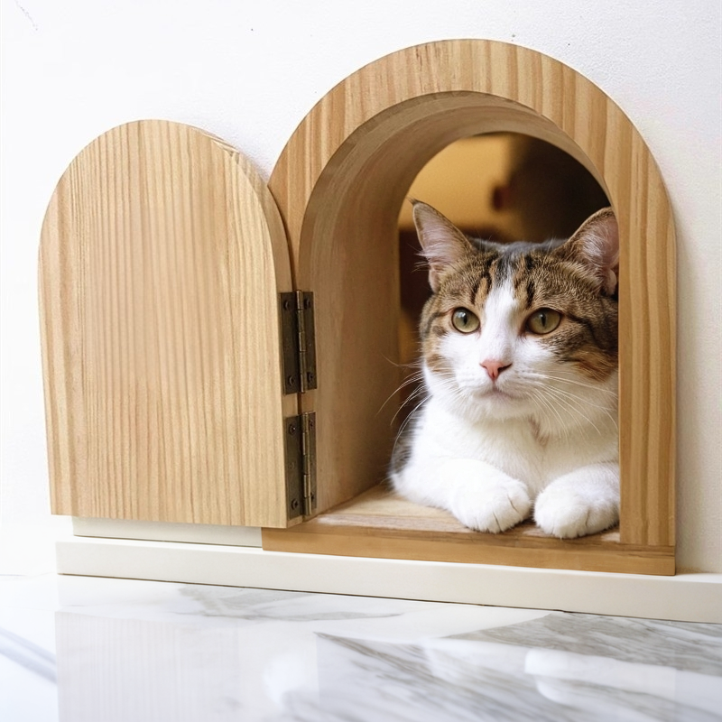25 years of popular solid wood cat door recommendations! mountain ...