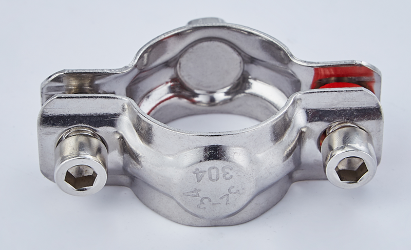 Stainless Steel Pipe Bracket Clamp With Welding Nut Manufacturer ...