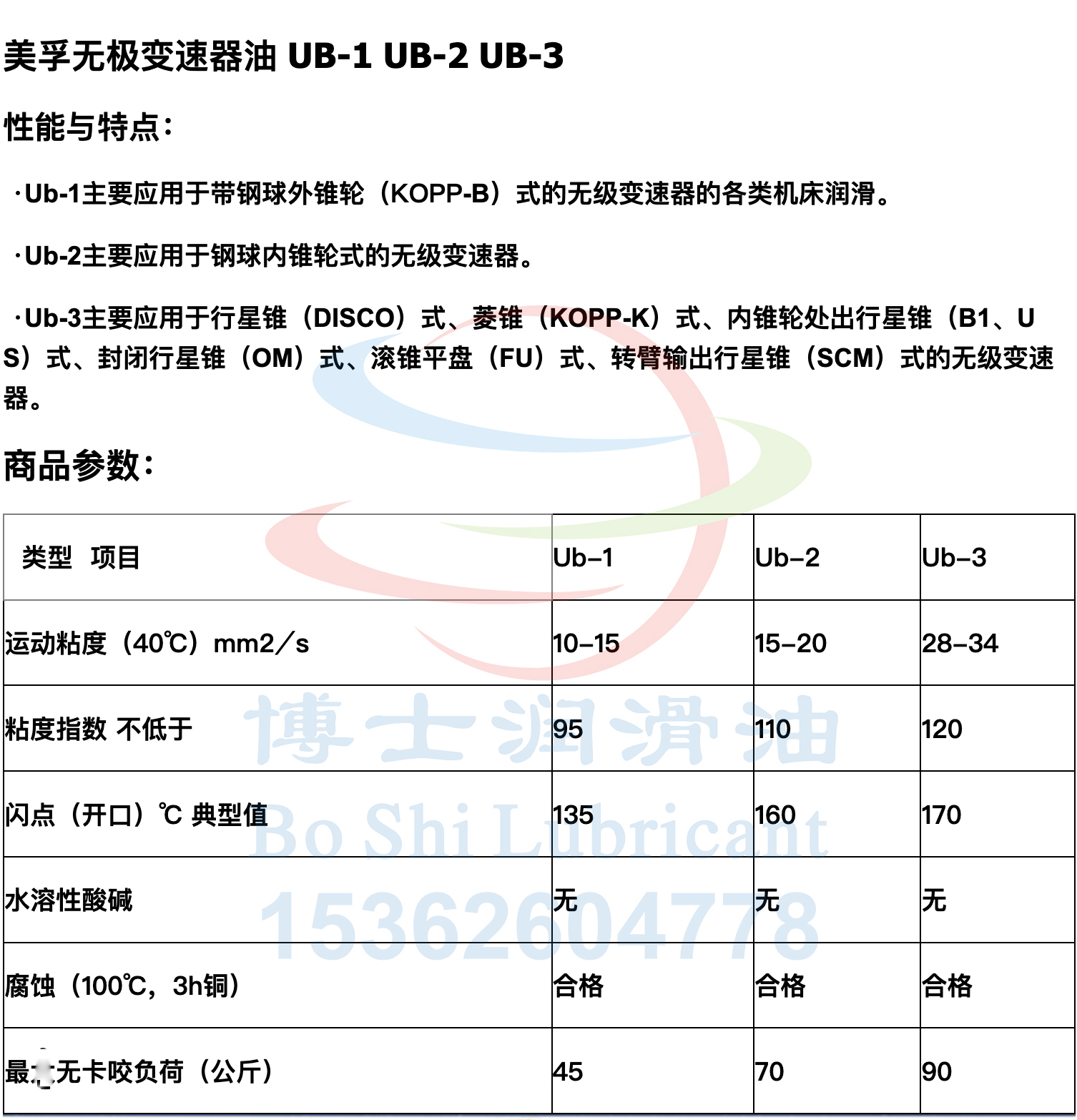 美孚牵引油Mobil UB-1 UB-2 UB-3 无极变速器油 大客车货车牵引液-阿里巴巴
