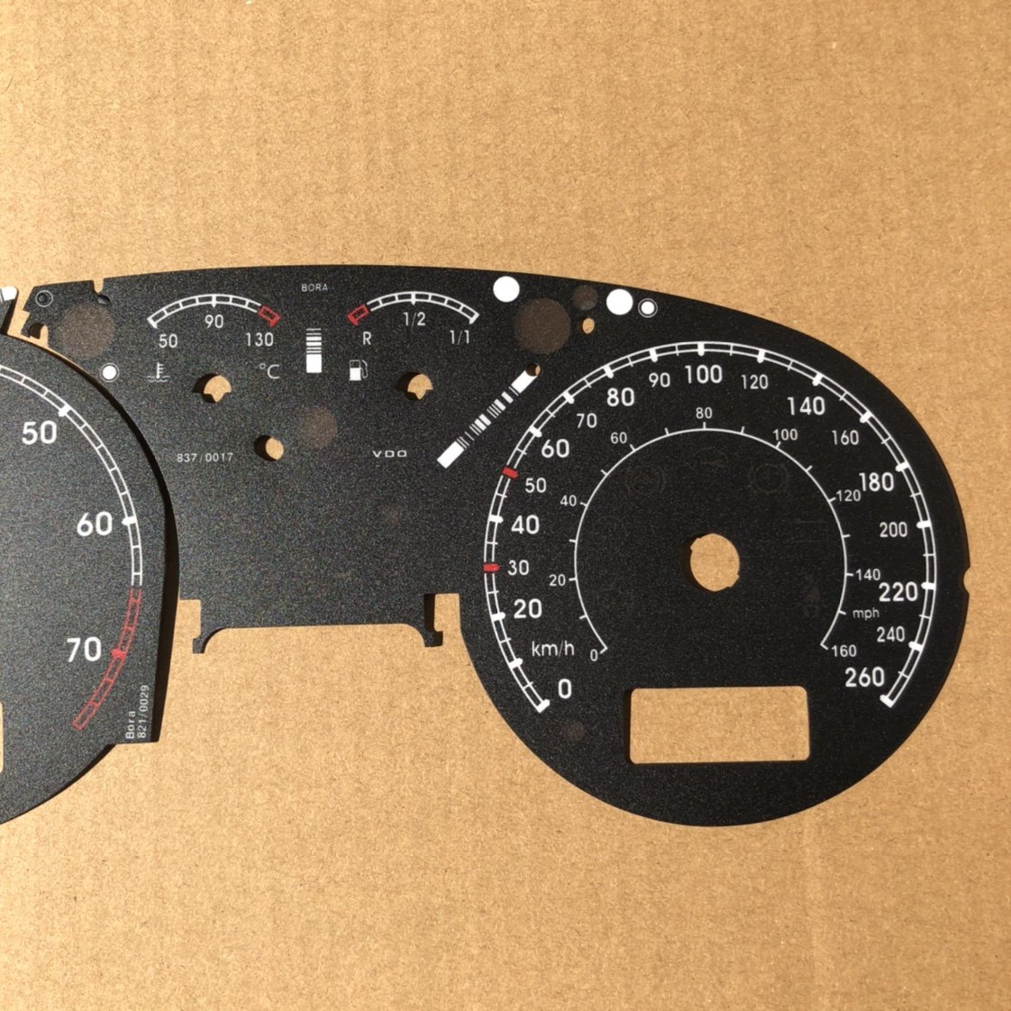 [USD 33.10] For Golf 4 Modification R32 Mile Dashboard Paper Old ...