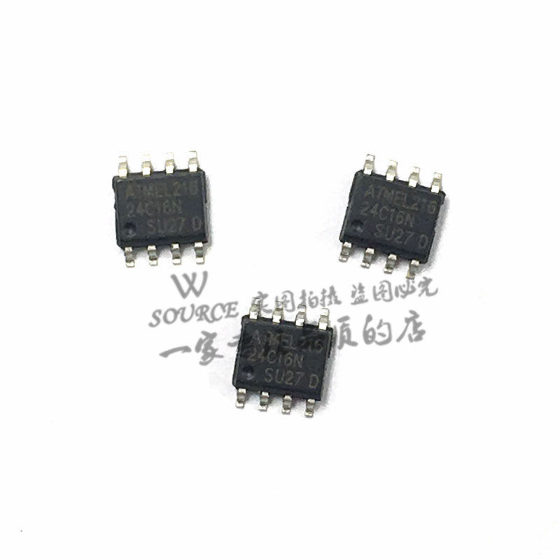 AT24C16N-10SU-2.7 24C16N SOP8 存储器 EEPROM 串口-阿里巴巴