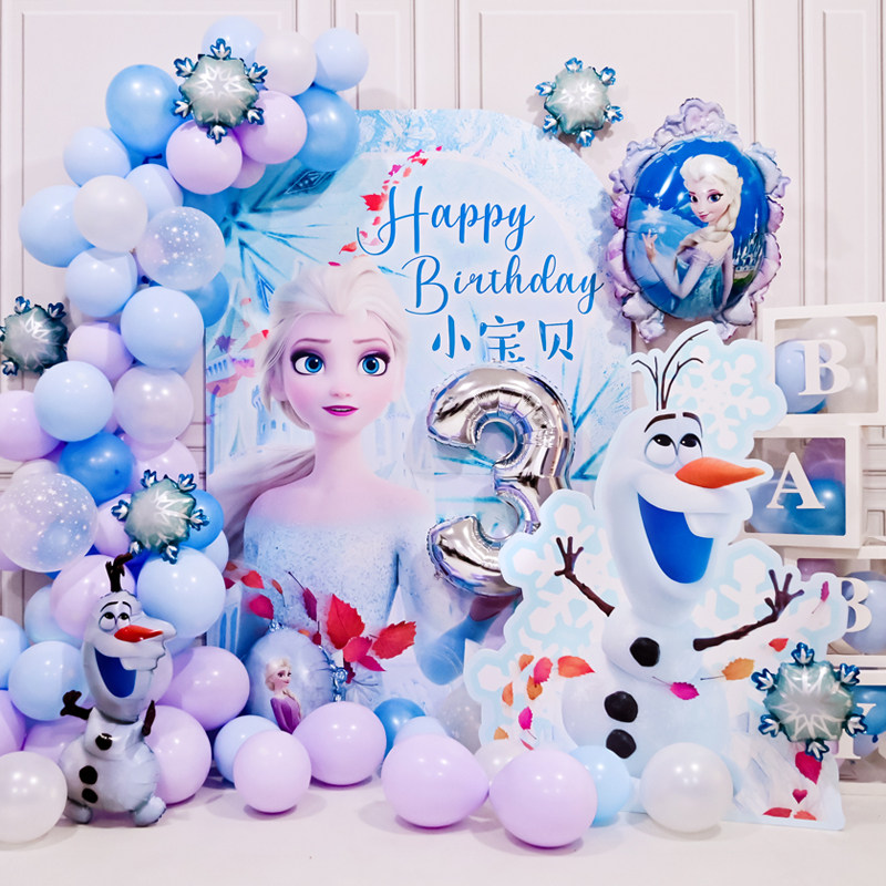 Collage Visual Arts ELSA Frozen Birthday Girl 8 etna.com.pe