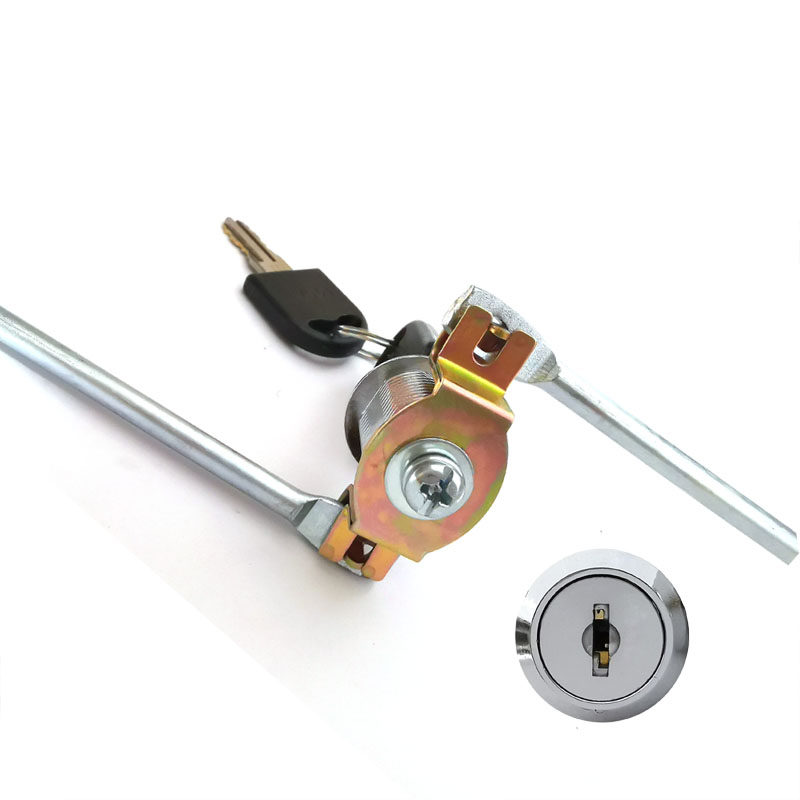 [USD 4.52] Lock key employee locker locker locker up and down iron rod ...