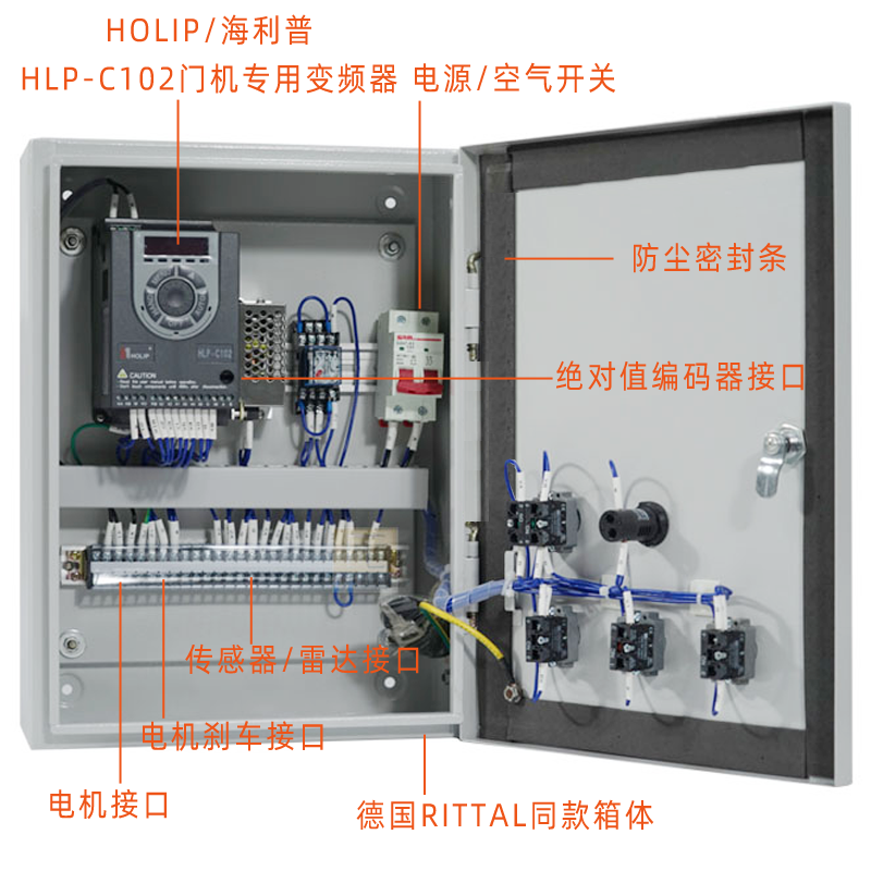 HOLIP海利普HLP-C102：工业级门控系统的底层控制范式重构_变频器_淘宝数码网