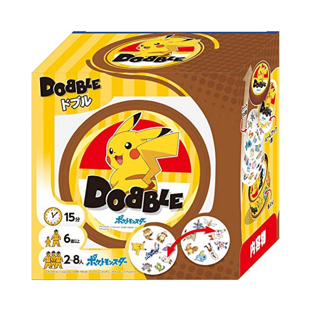 【日本直邮】ensky桌游卡牌Double精灵宝可梦桌游聚会休闲玩具_虎窝淘