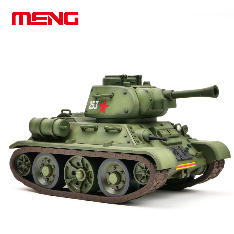 Ruijie MENG WWT-006 Soviet T34 76 Medium Tank World War Toons Series Q version