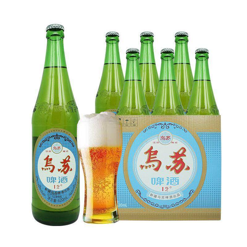 新疆原产乌苏啤酒正品阿勒泰40周年纪念版高度啤酒整箱620ml*12瓶：探寻新疆味道的秘密武器！-啤酒-淘宝百科网