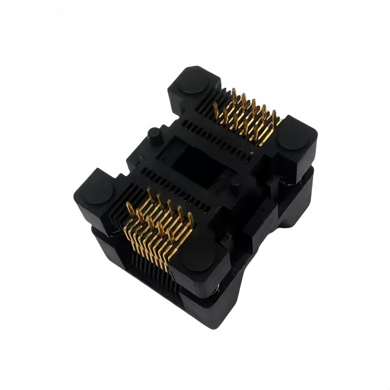 SSOP20-0.65下压弹片针老化座在电路测试中的作用是什么？如何选择合适的型号？-测试座-淘宝好物网