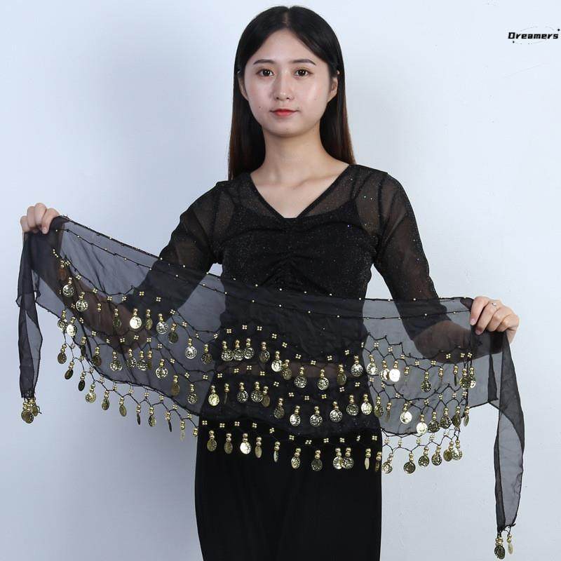 Belly dance waist chain | Tassel hip scarf | Indian dance costumes