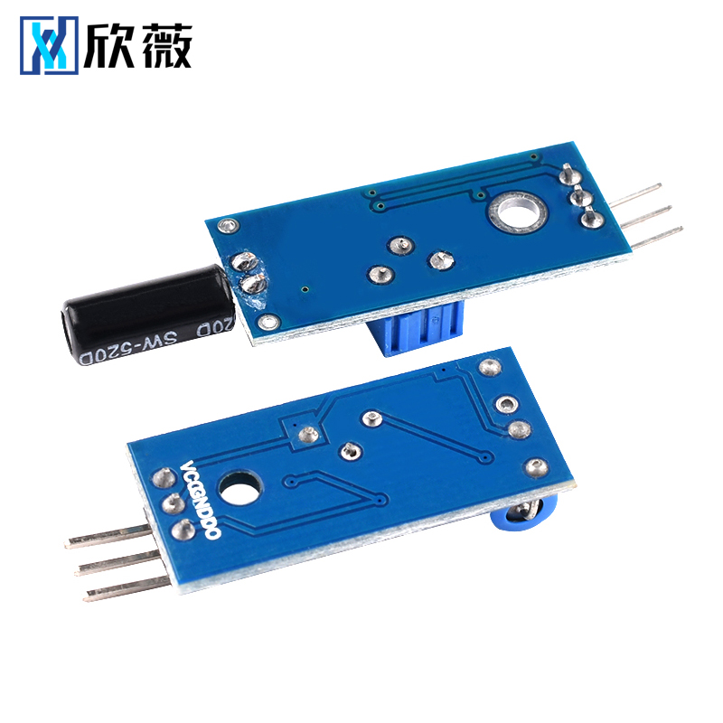 Shake sensor module SW-18010P sensitive SW-420 520D often open and ...