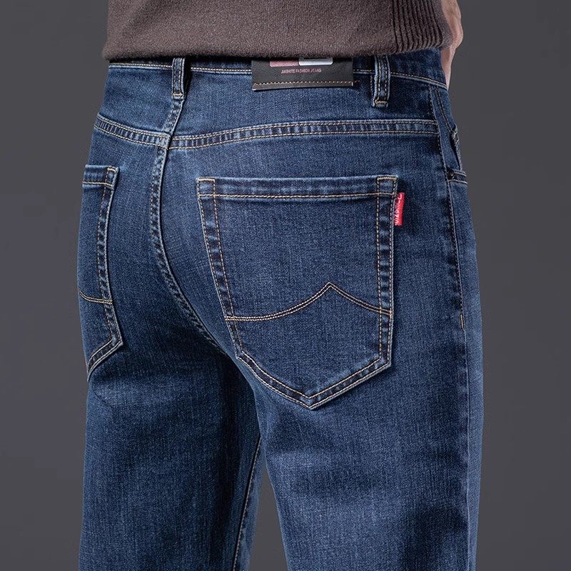 2025 guangzhou xintang town new straight-leg relaxed fit jeans for men ...