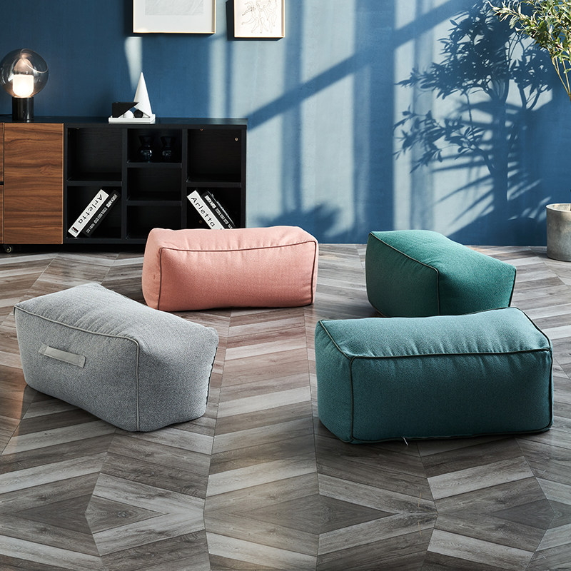 [USD 108.82] Nordic tatami little sofa stool foot stool stool house ...