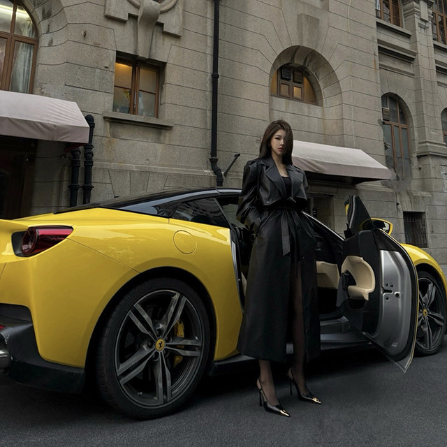 Pickrui Rui Brother Modern Heroic Black Classic Pluser Troubled Trench ...