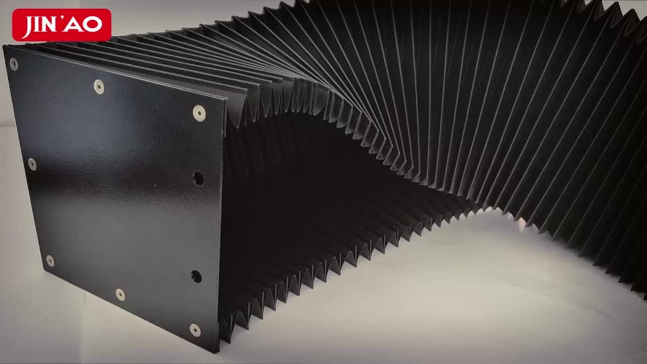 Rubber Accordion Hydraulic Cylinder Protective Covers New Type Stitched ...