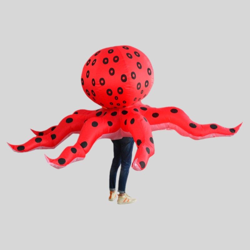 [USD 104.28] octopus inflatable costume inflatable doll costume cosplay ...