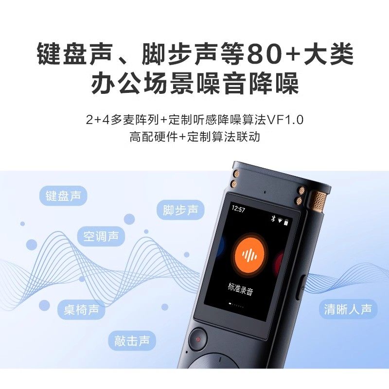 科大讯飞智能录音笔SR302星火版：你的全能语音助手🌟-MP3-淘宝百科网
