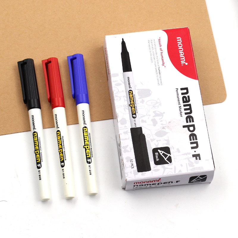 Monami oil-based mini marker, compact writing and drawing handy gadget?