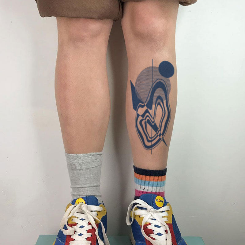 139元买GATTOO抽象艺术纹身贴值不值？防水大图案怎么用？_化妆_淘宝美妆网