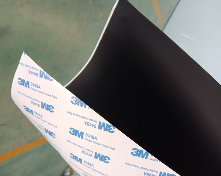 Single-sided 3M back glue silicone rubber sheet self-adhesive soft ...