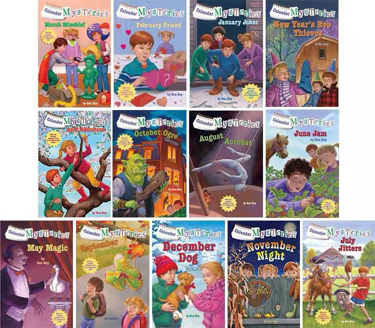 日历之谜 Calendar Mysteries 13册套装，初级章节书附赠音频，如何提升阅读体验？-幼儿早教/少儿英语/数学-淘宝好物网
