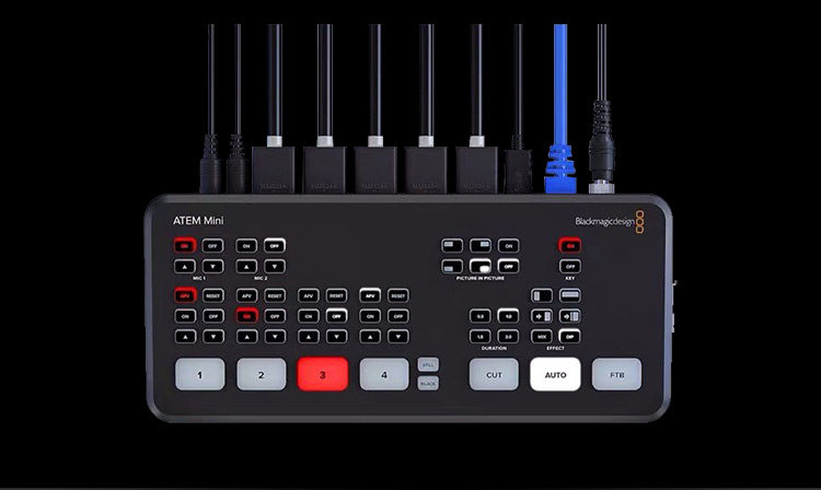 【新品】BlackMagic Design ATEM mini pro ISO 4路HDMI直播导播台 多机位切换台 | 咔么租赁—影视器材 ...