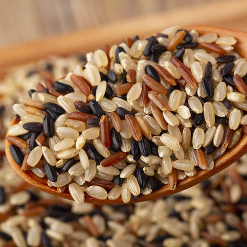 Tri-color brown rice new rice 5 kg active brown rice coarse grain brown ...