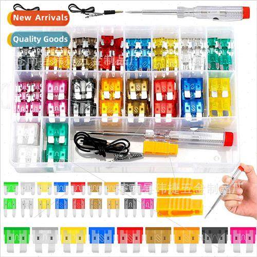 306pcs Automotive Fuse Blade Small Medium Mini Zinc Insert F