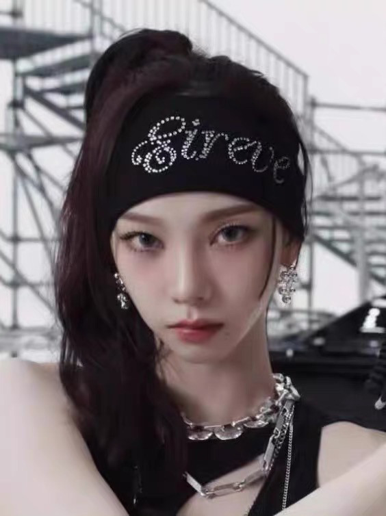 Why is aespa liu zhimin's same style diamond headband so popular? what ...