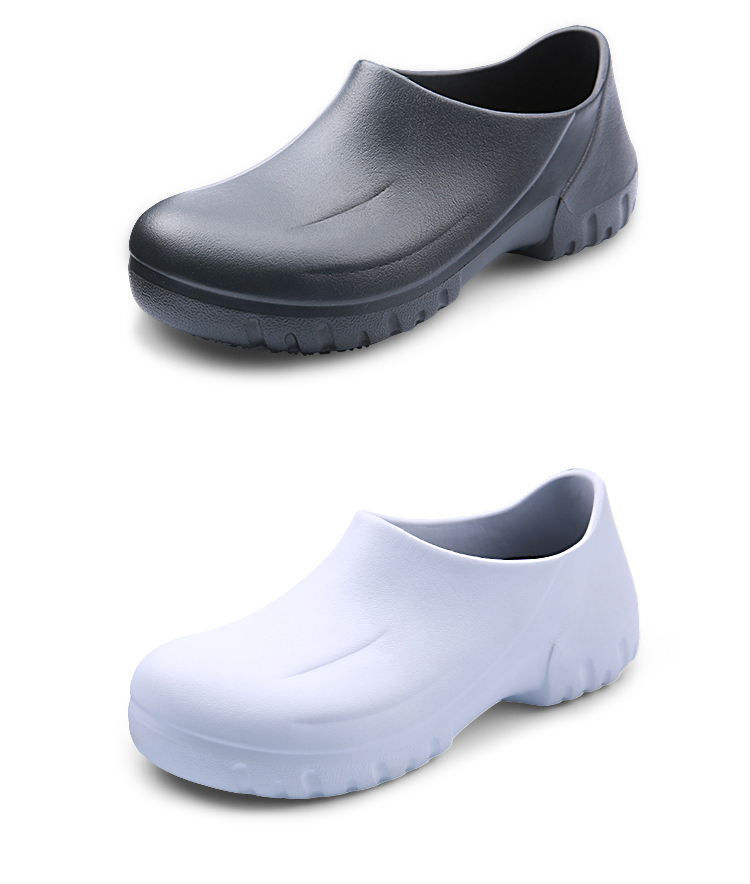 跨境厨房防滑鞋酒店餐厅工作鞋防水防油防滑劳保鞋舒适 EVA厨师鞋-阿里巴巴