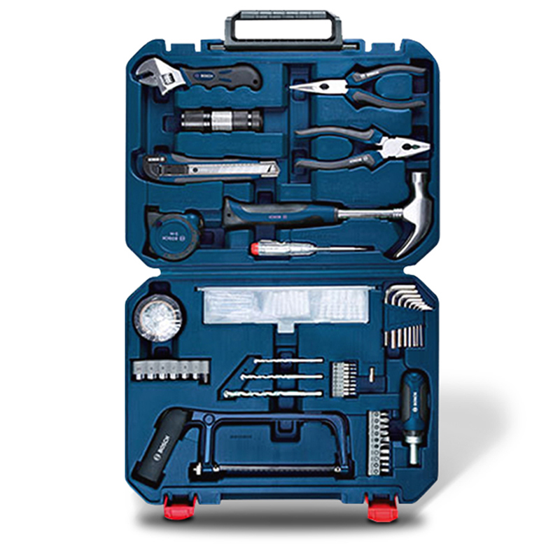 Bosch hardware tool set household multi-functional carpentry toolbox maintenance multi-piece 108 ...