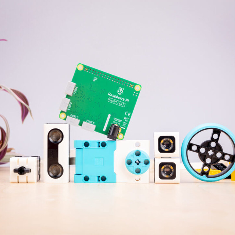 Raspberry Pi Build Hat - Combines Raspberry Pi with LEGO Motor and ...