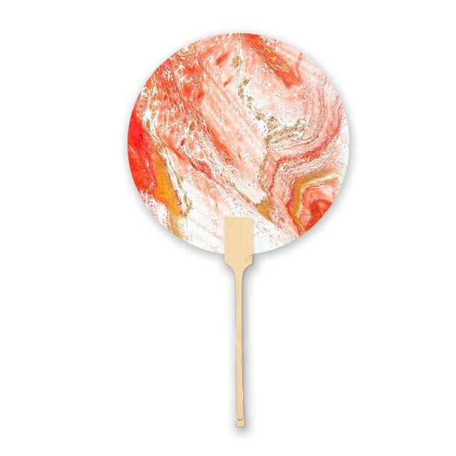 Lacquer fan finished product folding special fan Yangzhou intangible ...