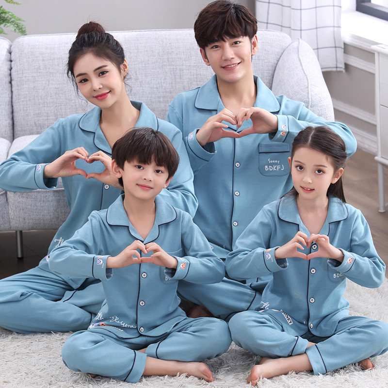 A must-have for family outfits! 2025 new arrival pure cotton pajamas ...