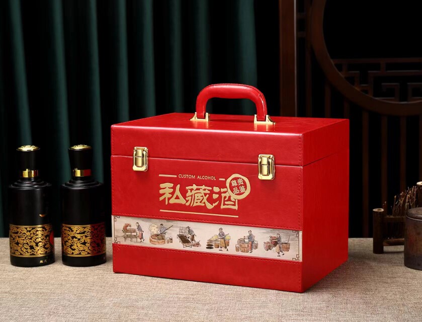 源头工厂快速定制大量现货甜之程酒盒包装厂