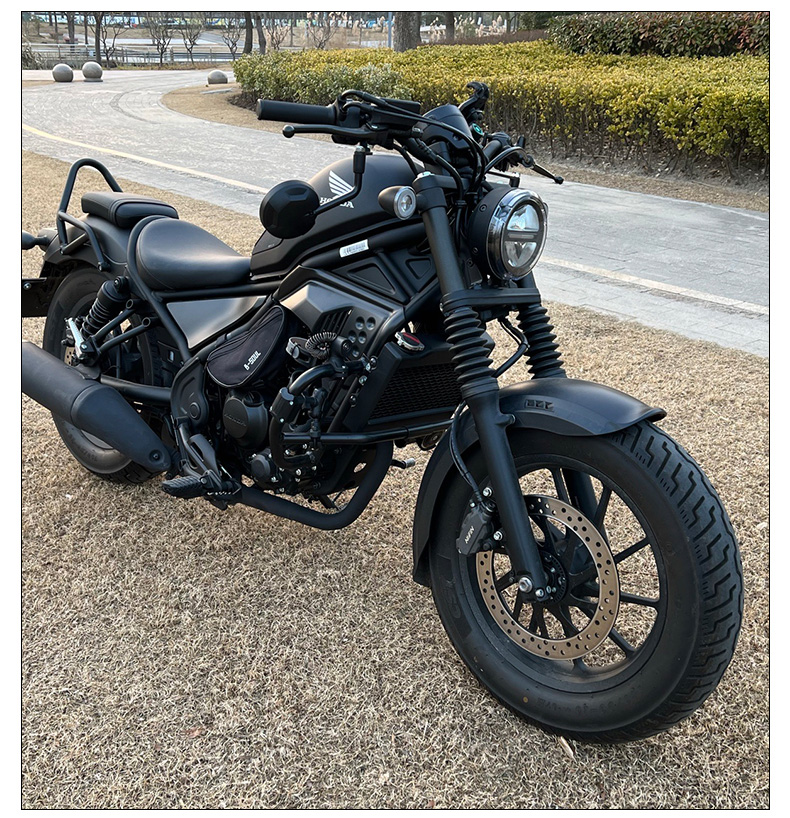 适用本田REBEL500改装CM500后视镜下移支架CM300叛逆者300反光镜-阿里巴巴