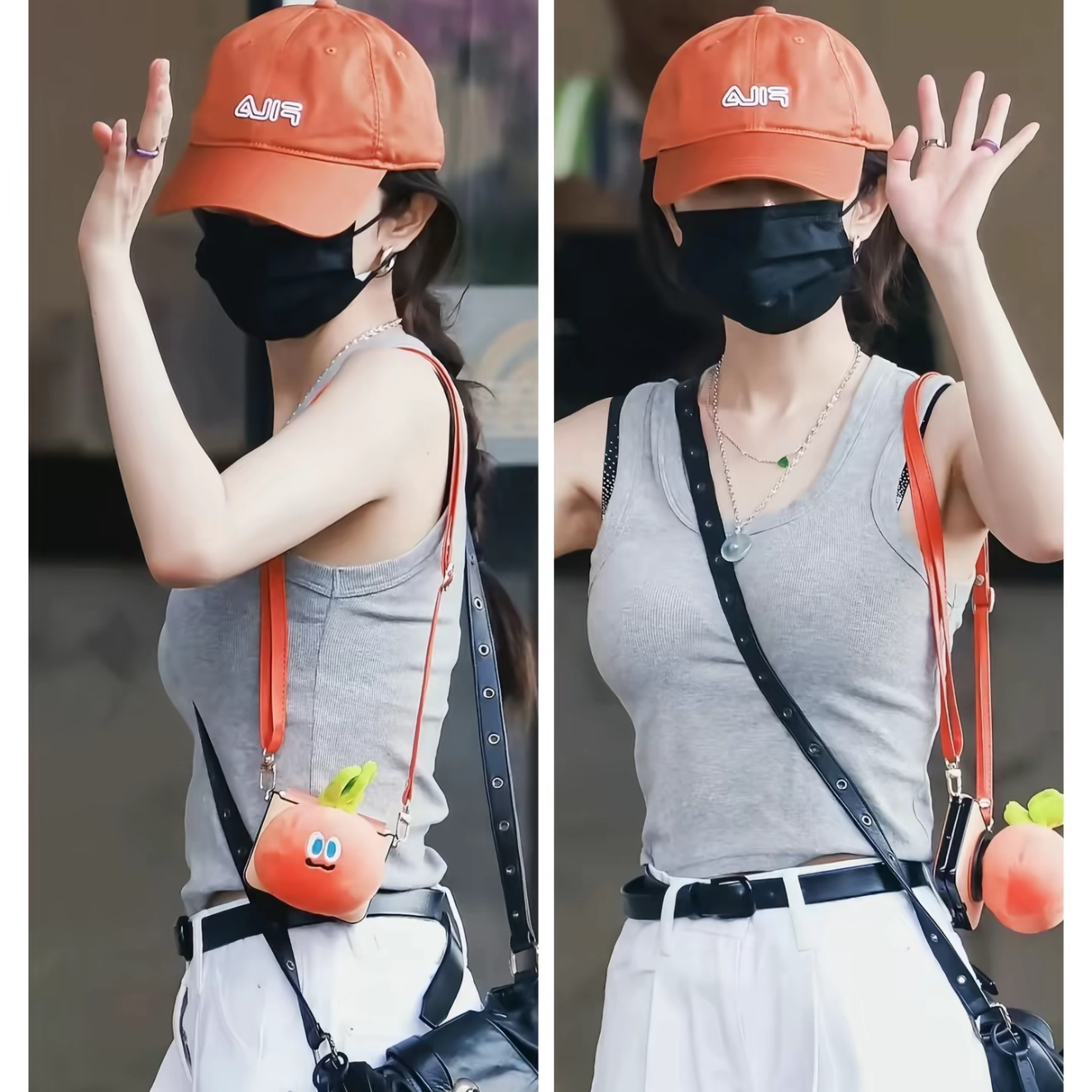 杨幂同款胡萝卜手机壳适用华为purax折叠屏pocket2磁吸支架小米mixflip2背带式斜跨挂绳三星zflip765护轴女款