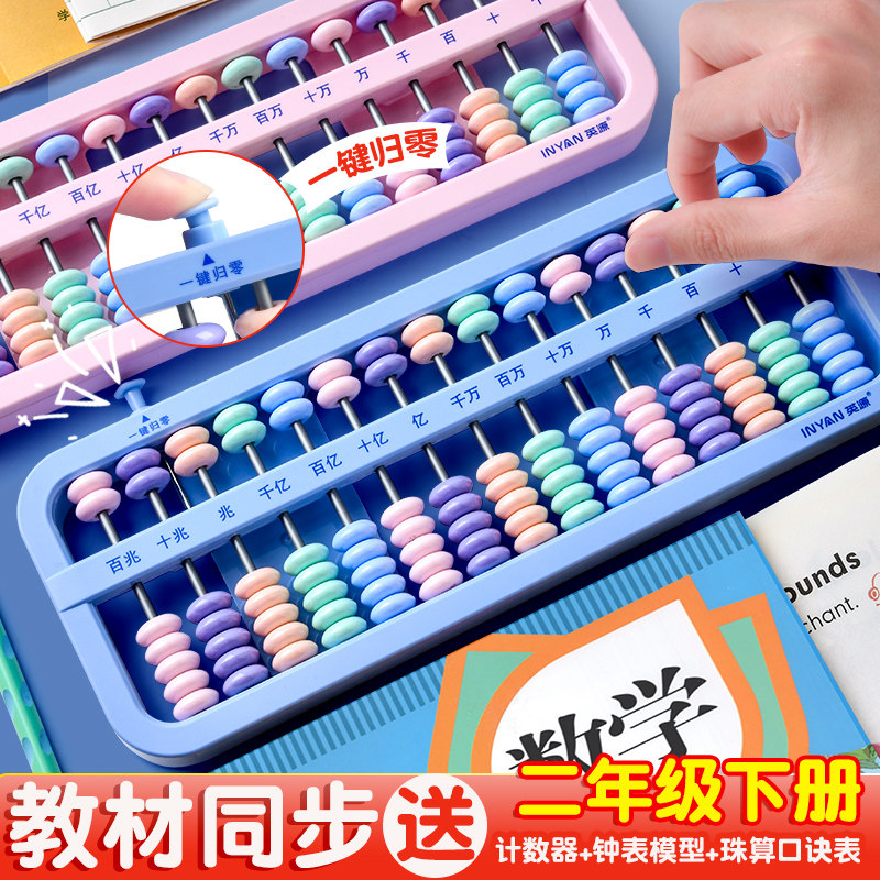How to use the five-bead, seven-bead and thirteen-speed abacus for ...