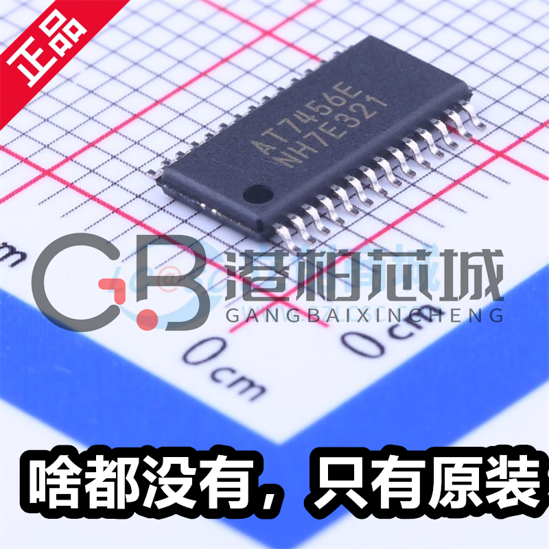 杭州中科微 AT7456E 封装 TSSOP-28 全新视频字符叠加芯片 单片机
