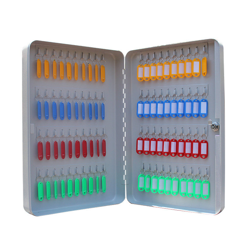 48位钥匙箱管理神器！房产中介/家用必备，带锁壁挂式收纳盒测评太香了！-钥匙箱-淘宝好物网