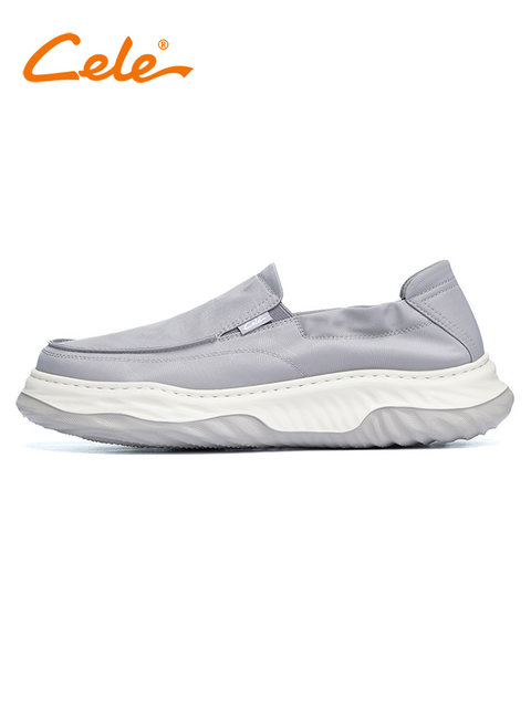 Cele Cele's one-footed cloth shoes men's soft sole casual men's shoes ...