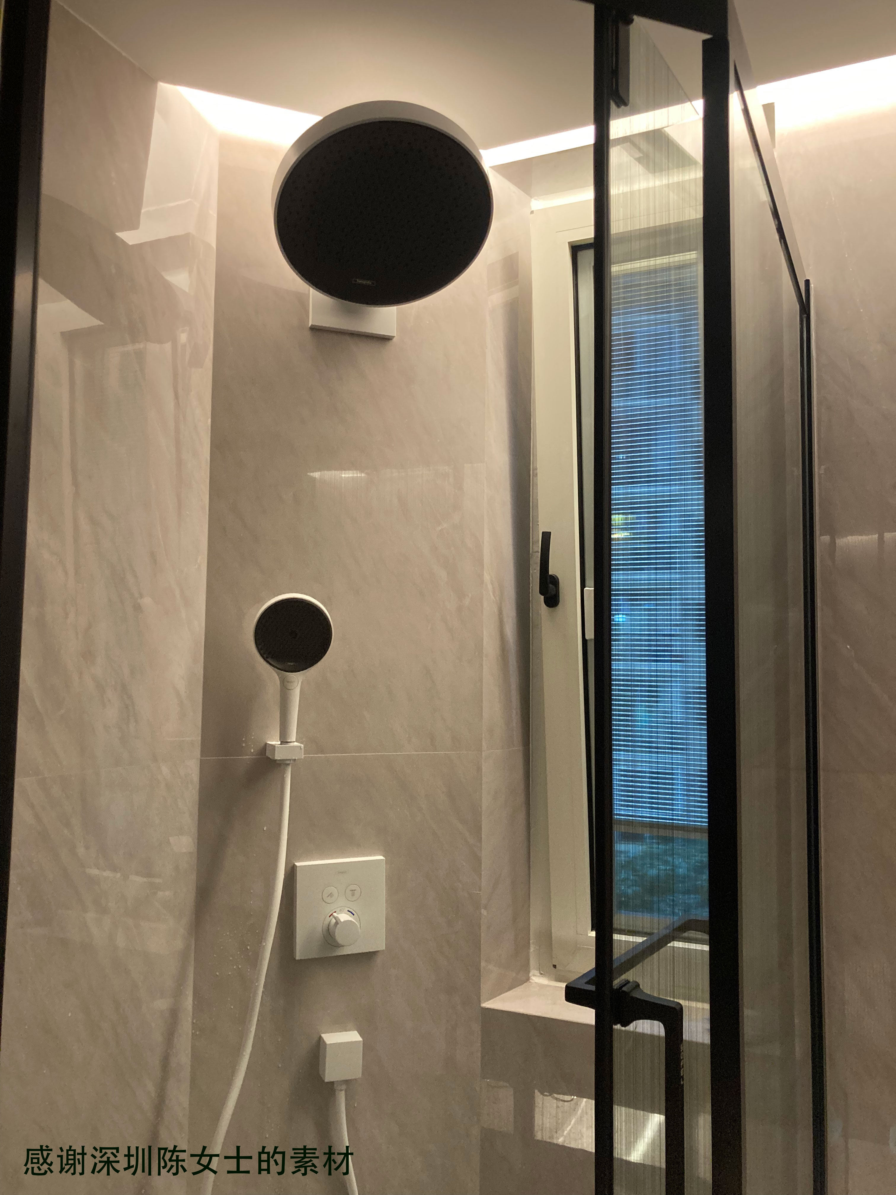 German original clothing imported Hansgrohe concealed shower landscape ...