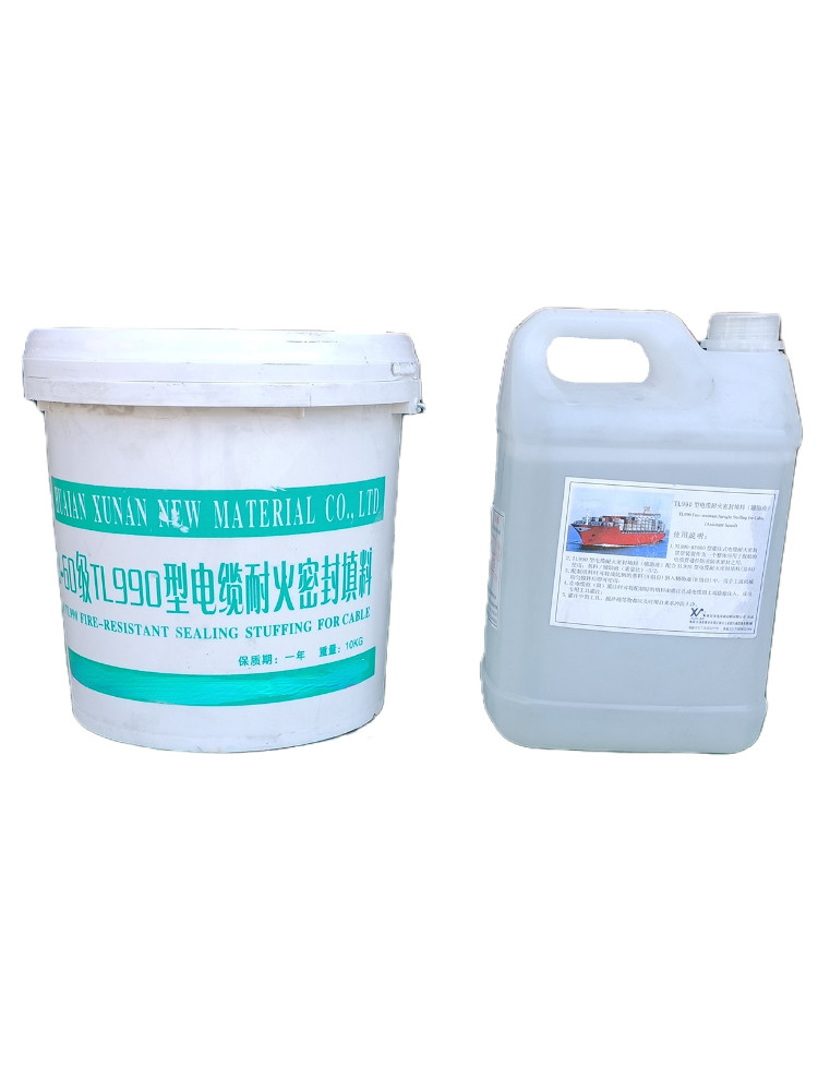 10KG White Bucket Packed TL990 Type Inorganic Cable Sealing Filler A60 ...