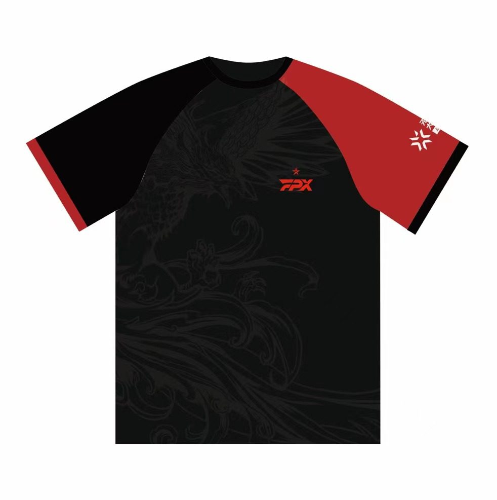 FPX正版授权2024无畏契约上海大师赛限定款队服