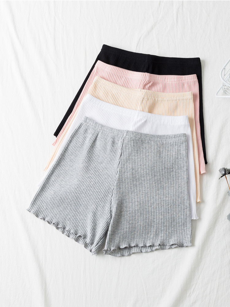 Children's Autumn Thin Anti-running Safety Pants Flat Angle Short Pants ...