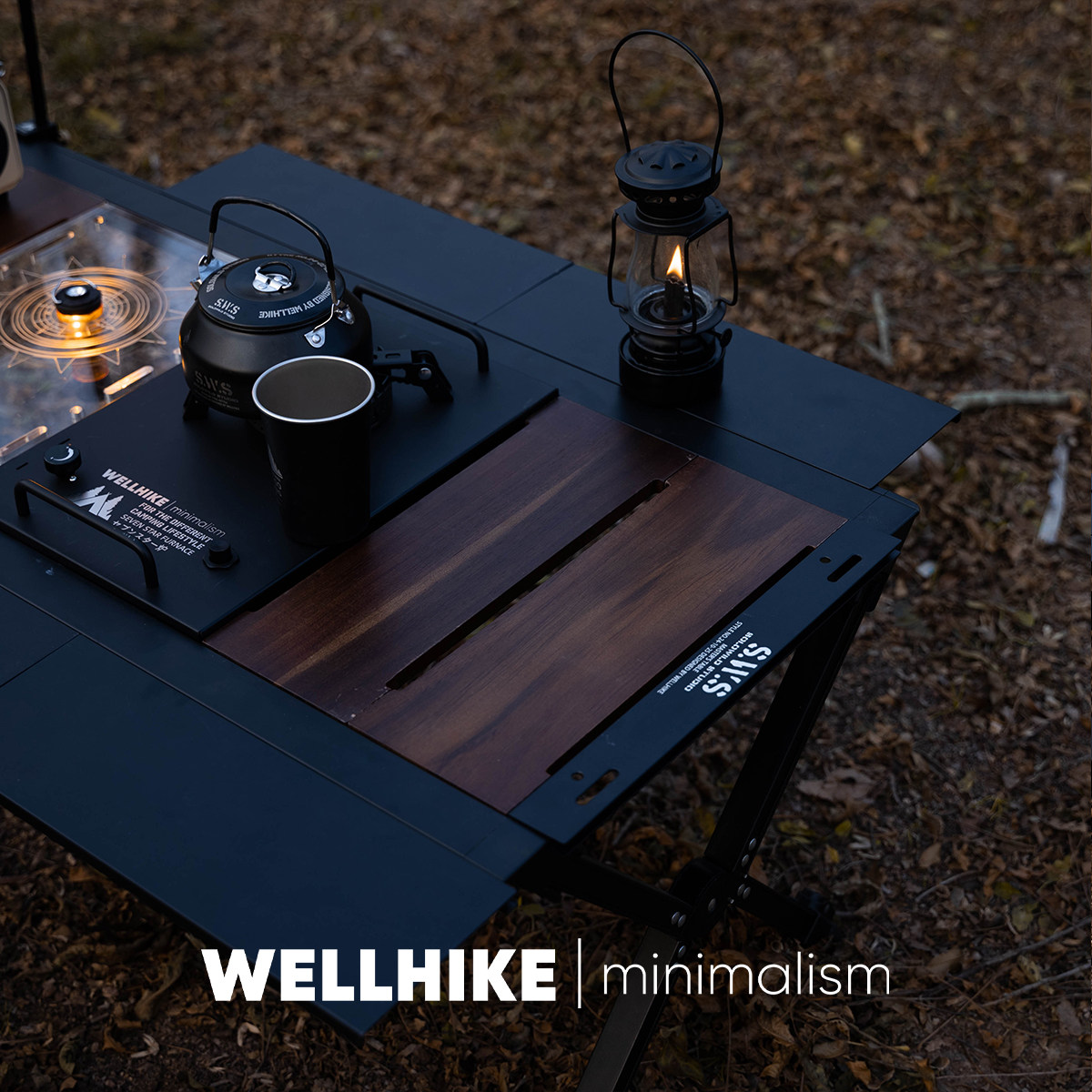 WELLHIKE户外SWS四单元IGT大师桌：露营新宠，烧烤神器！解锁野餐新姿势！-多功能组合桌-淘宝好物网