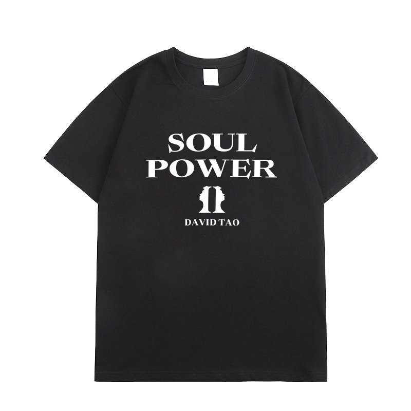 陶喆SOUL POWER短袖t恤巡演应援服周边上衣服可定制明星穿搭同款